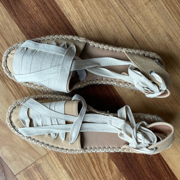 ASOS | Shoes | Nwt Asos Espadrilles Wrap Sandals | Poshmark